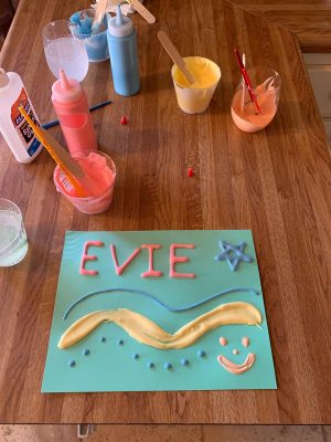 Puffy Painting Process Art to Boost Creativity! ⋆ The Hollydog Blog
