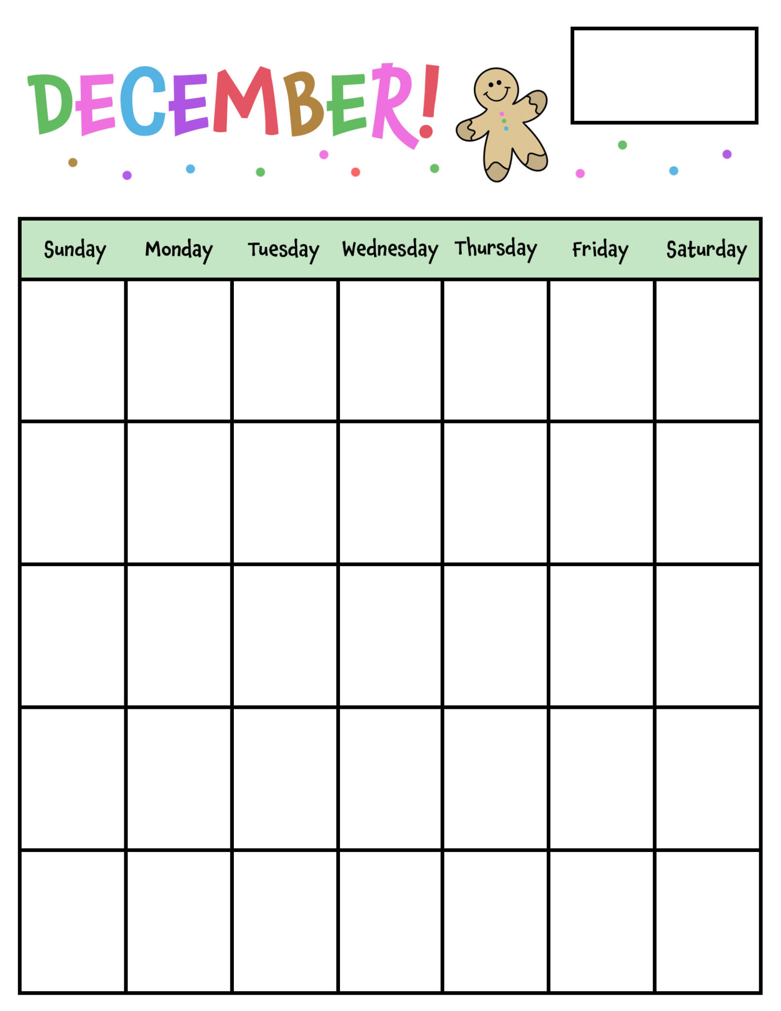 FREE December Worksheets for Preschool! ⋆ The Hollydog Blog