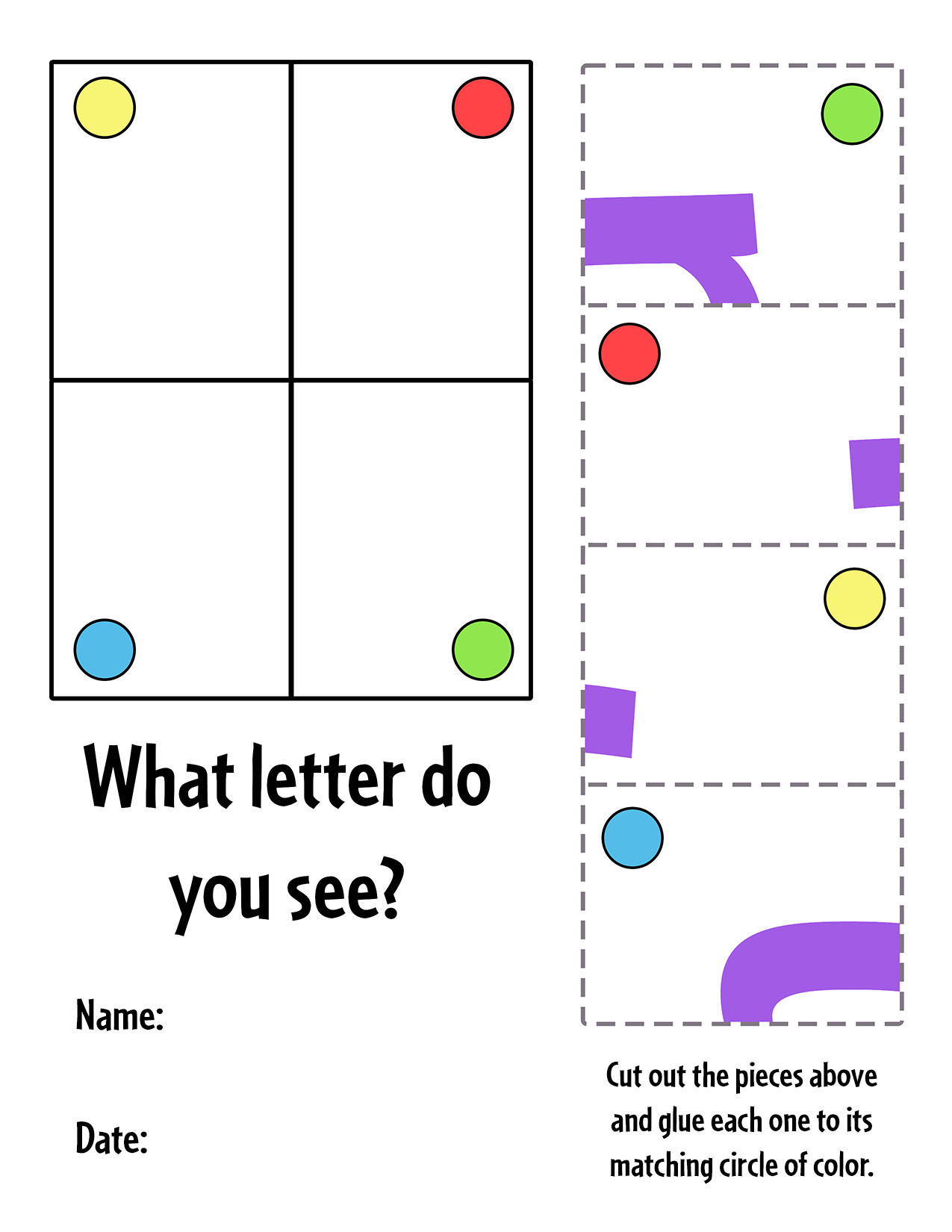 FREE Letter U Worksheets for Preschool ⋆ The Hollydog Blog