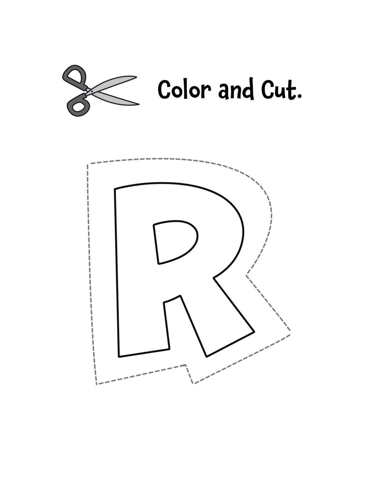 Free Printable Letter R Worksheets for Preschool ⋆ The Hollydog Blog