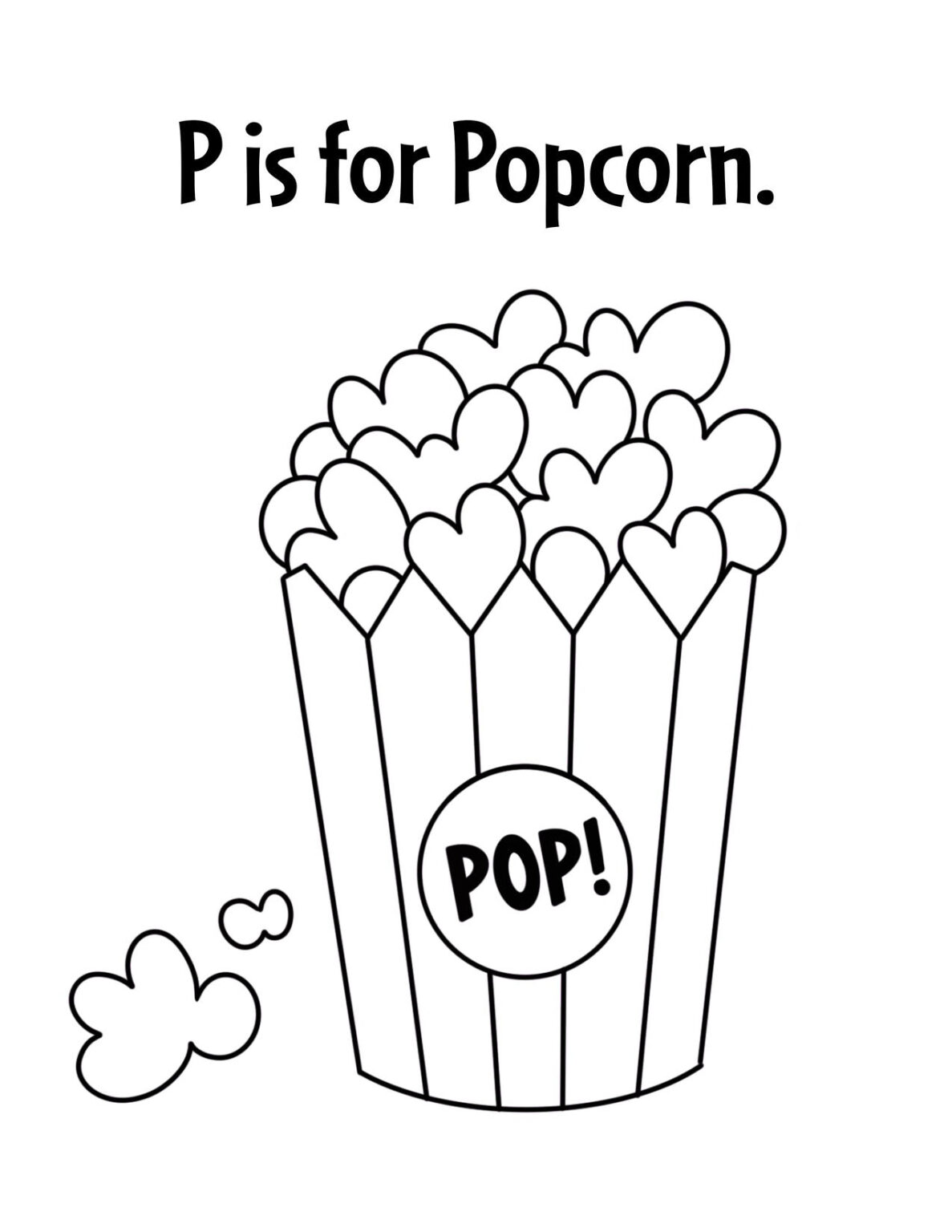 FREE Letter P Worksheets for Preschool ⋆ The Hollydog Blog