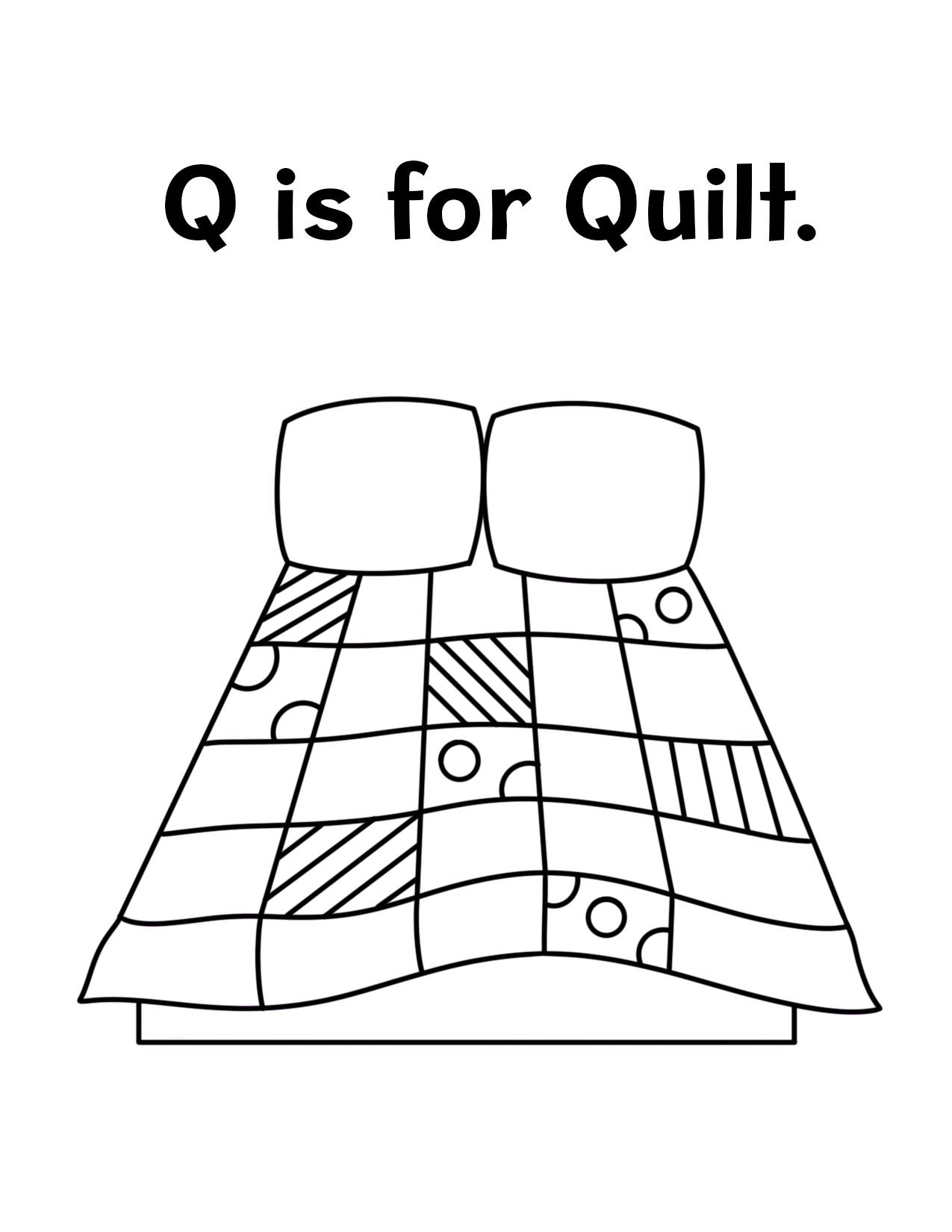 FREE Letter Q Worksheets for Preschool ⋆ The Hollydog Blog