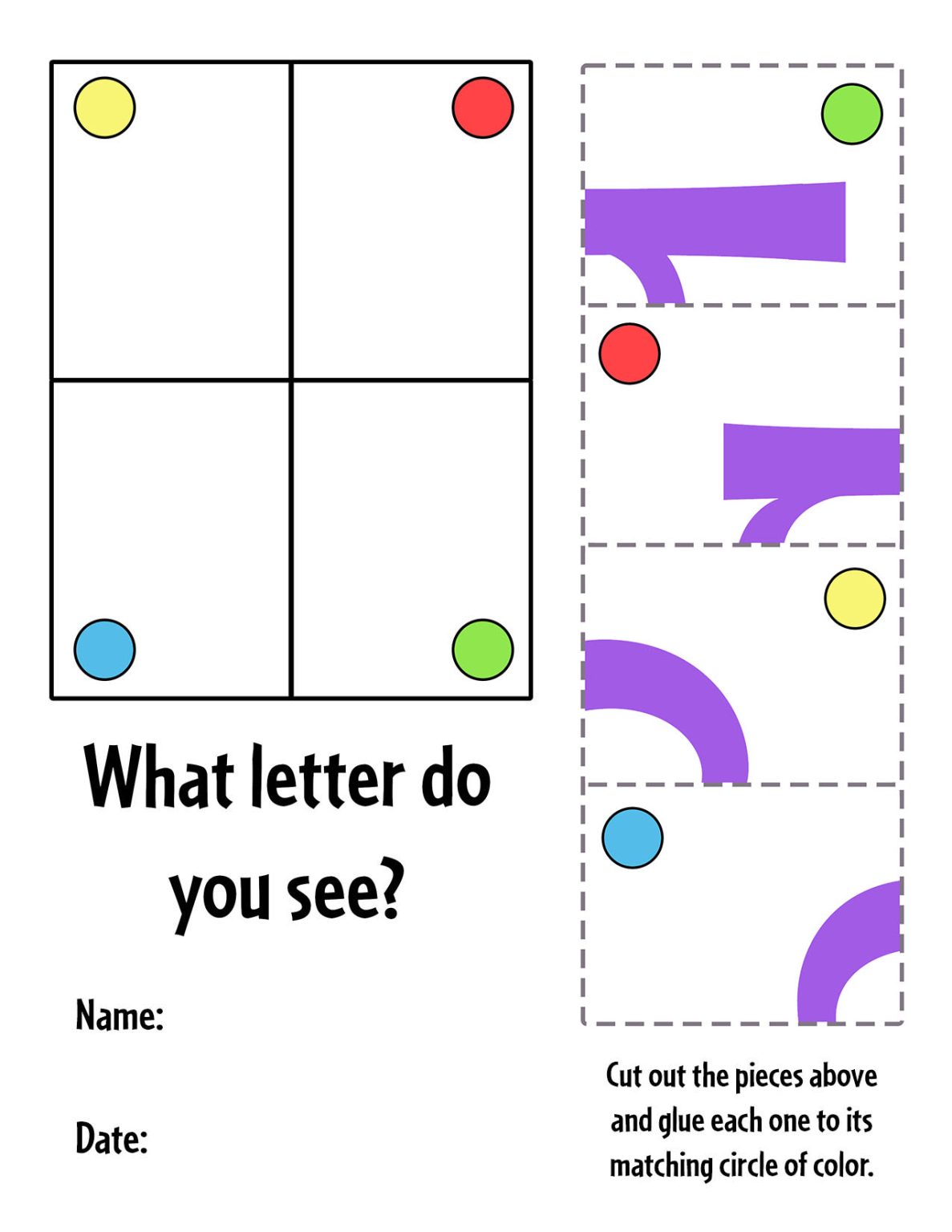 FREE Letter Q Worksheets for Preschool ⋆ The Hollydog Blog