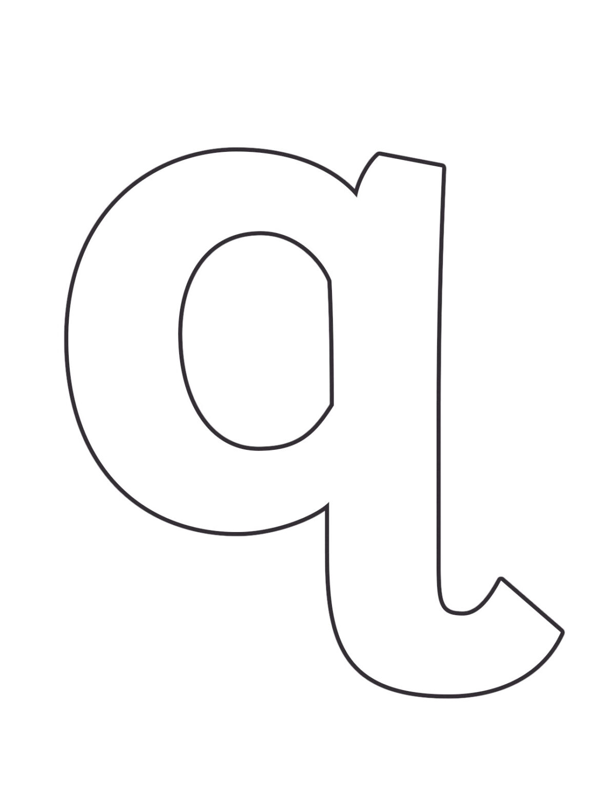 FREE Letter Q Worksheets for Preschool ⋆ The Hollydog Blog
