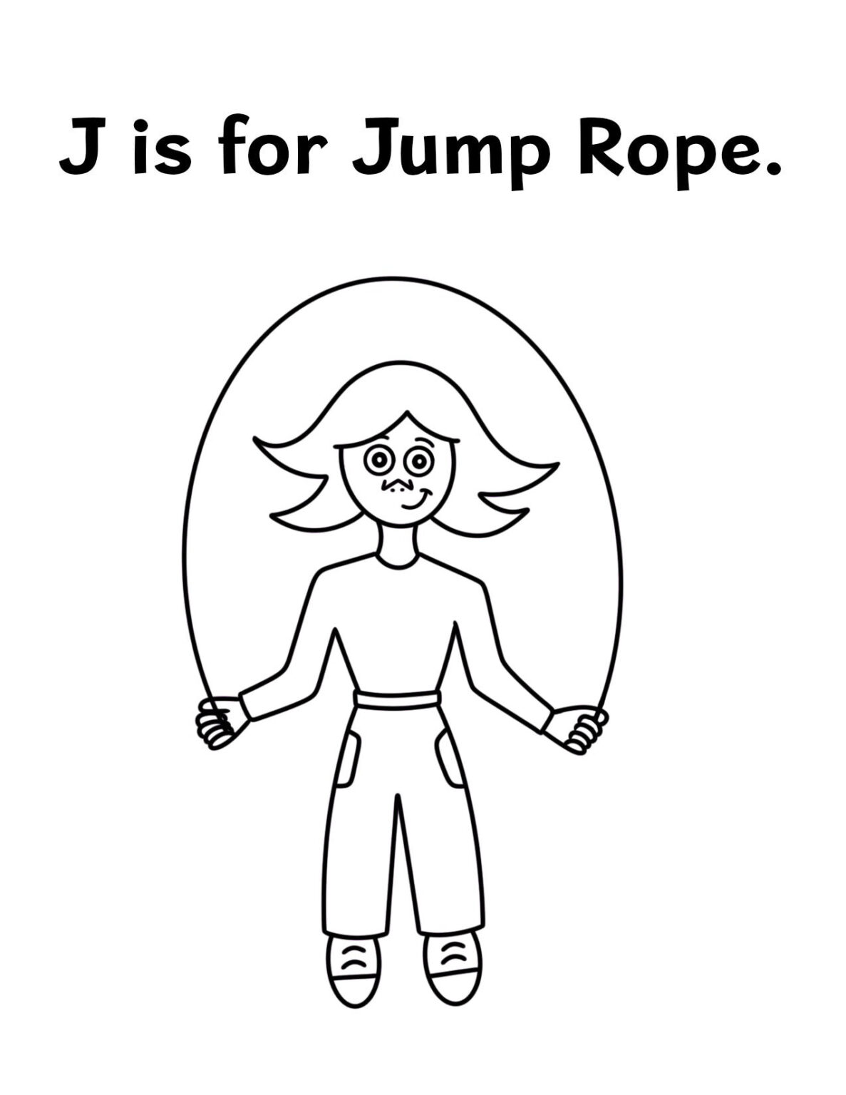 FREE Letter J Worksheets for Preschool! ⋆ The Hollydog Blog