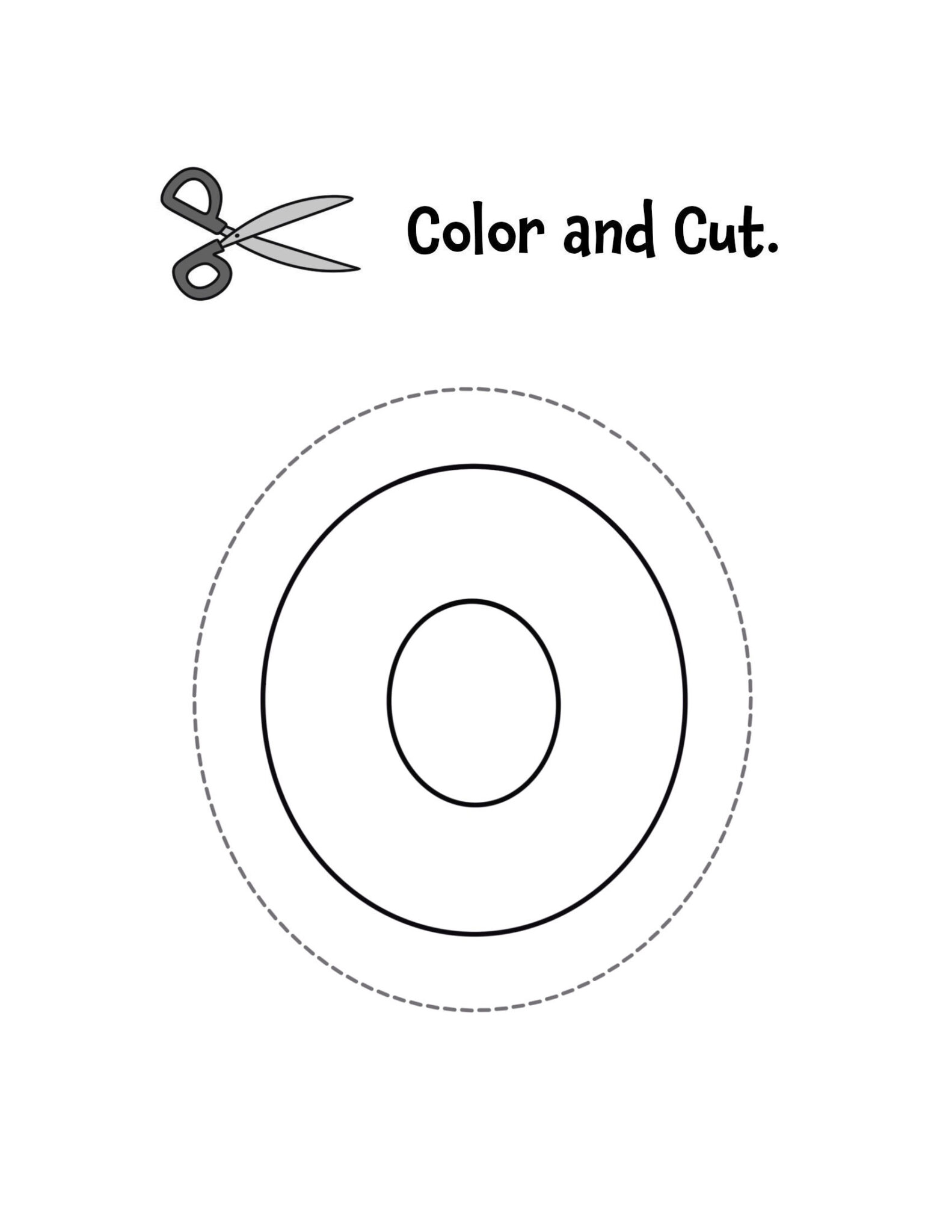 FREE Letter O Worksheets for Preschool ⋆ The Hollydog Blog