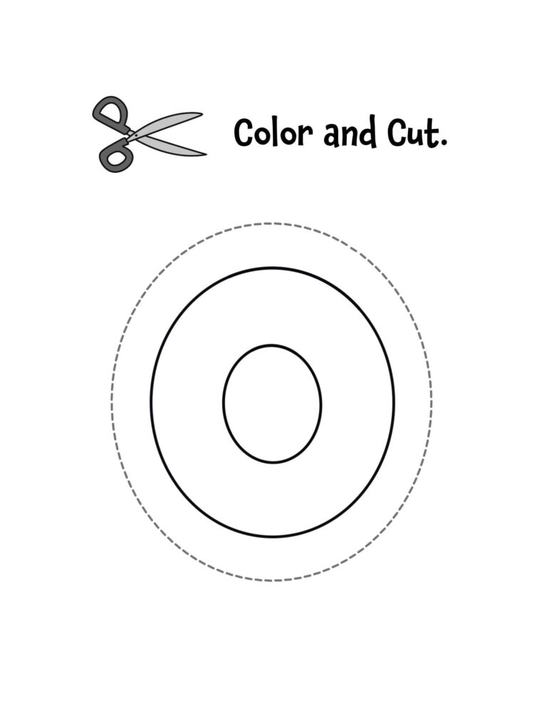 FREE Letter O Worksheets for Preschool ⋆ The Hollydog Blog