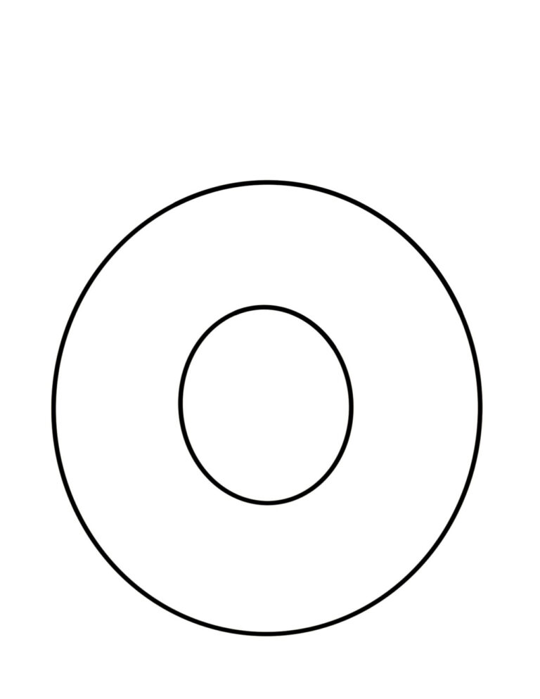 FREE Letter O Worksheets for Preschool ⋆ The Hollydog Blog