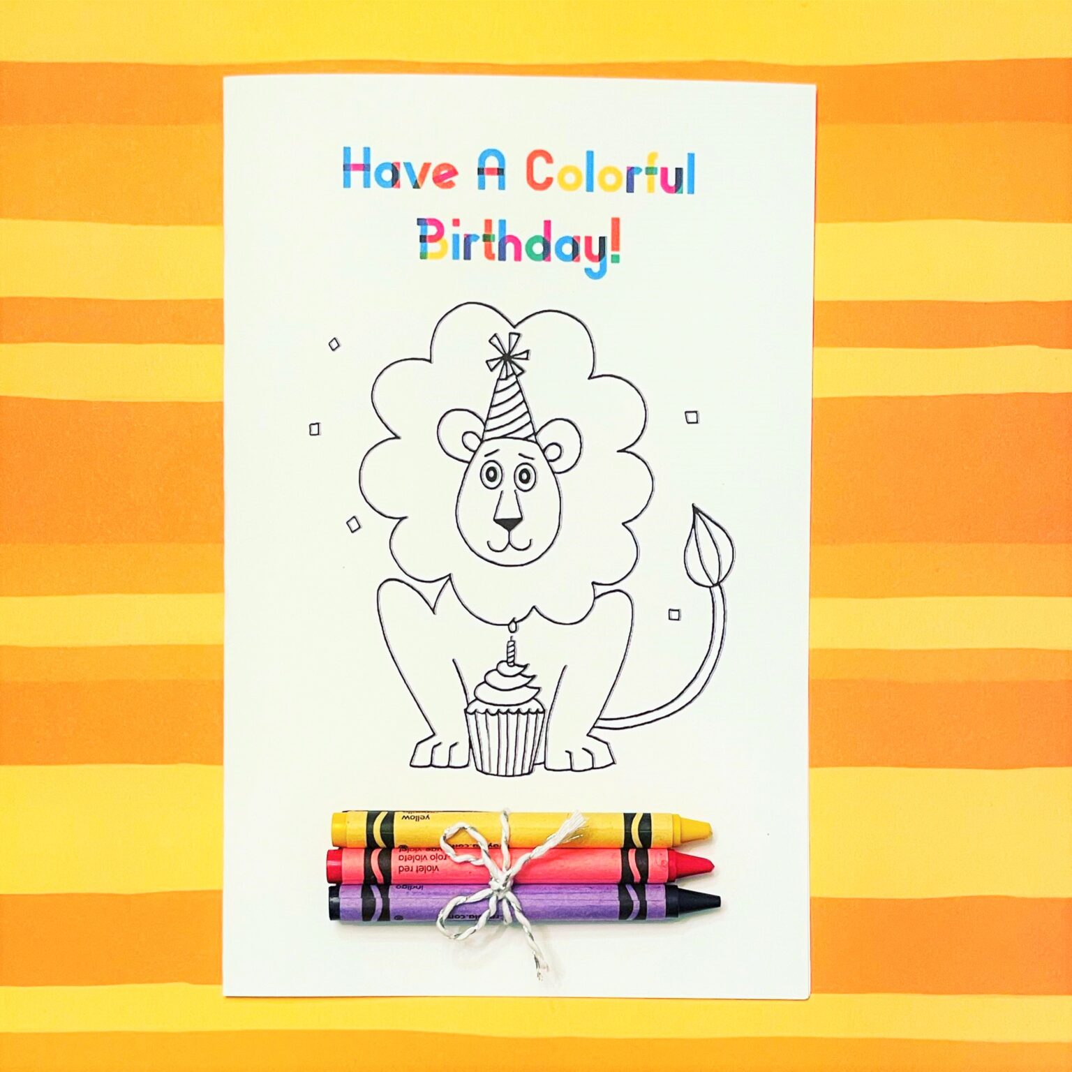 Free Printable Birthday Cards for Preschool! ⋆ The Hollydog Blog