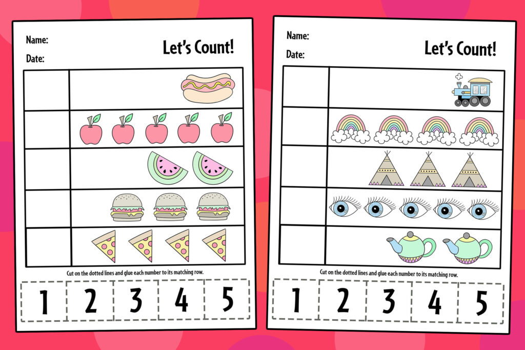 Printable Worksheets ⋆ The Hollydog Blog