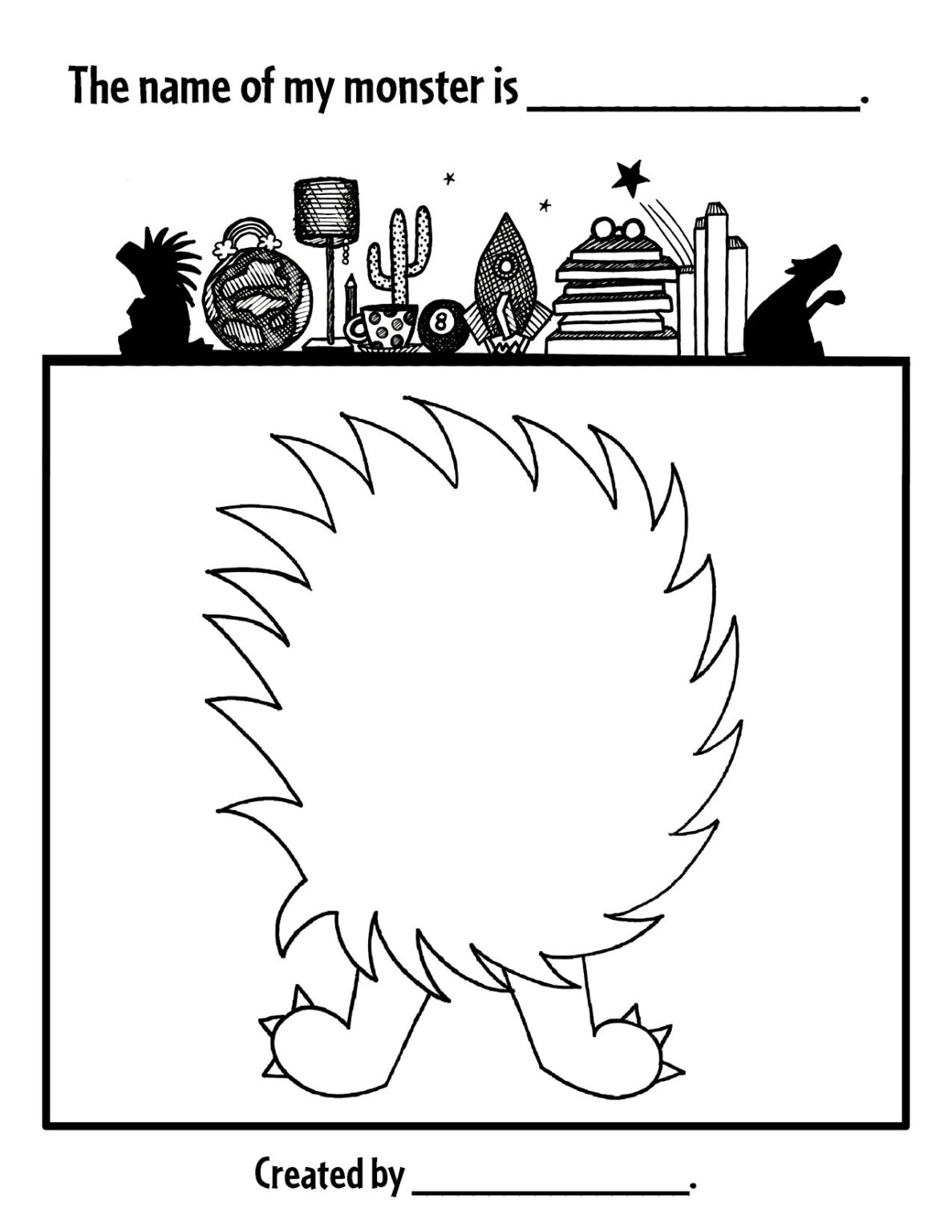 Create Your Own Monster! ⋆ The Hollydog Blog