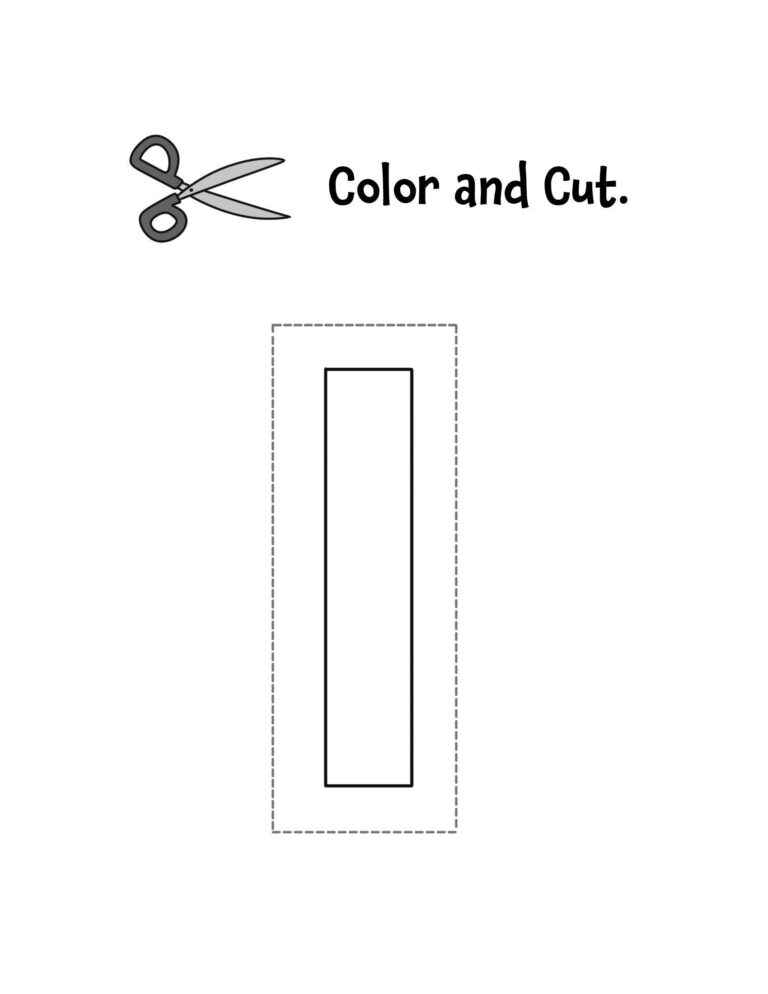 FREE Number 1 Worksheets for Preschool ⋆ The Hollydog Blog