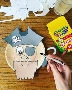 Printable Pirate Craft for Kids! ⋆ The Hollydog Blog