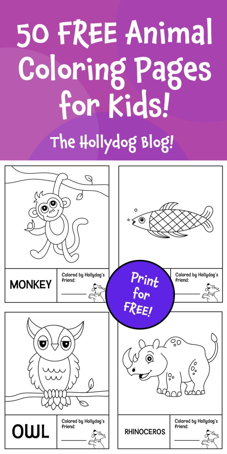 Animal Activities for Preschool (Easy Crafts, Worksheets & Learning Fun ...