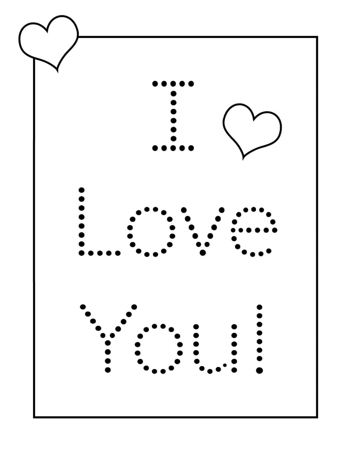 Valentine Worksheets for Preschool! ⋆ The Hollydog Blog