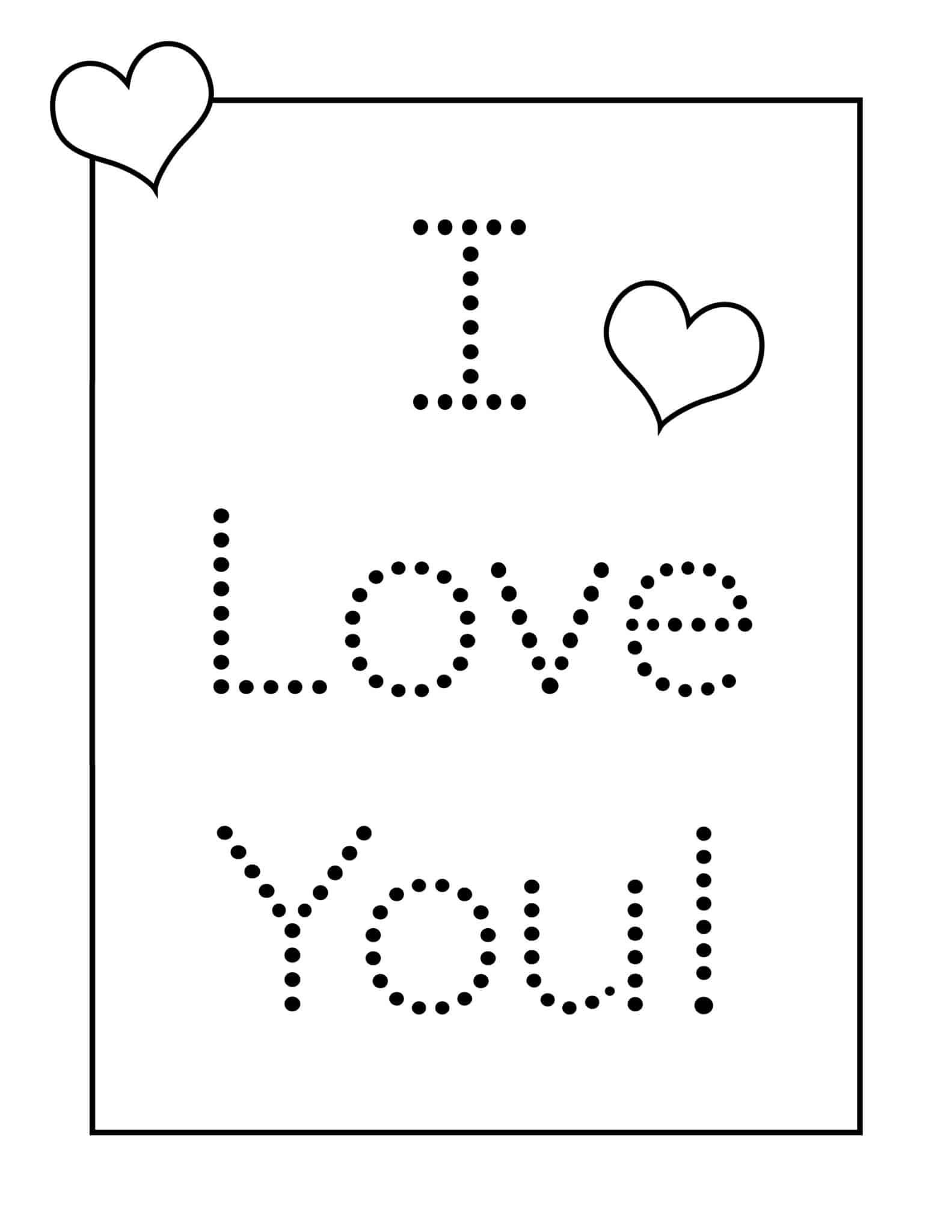 Valentine Worksheets for Preschool! ⋆ The Hollydog Blog