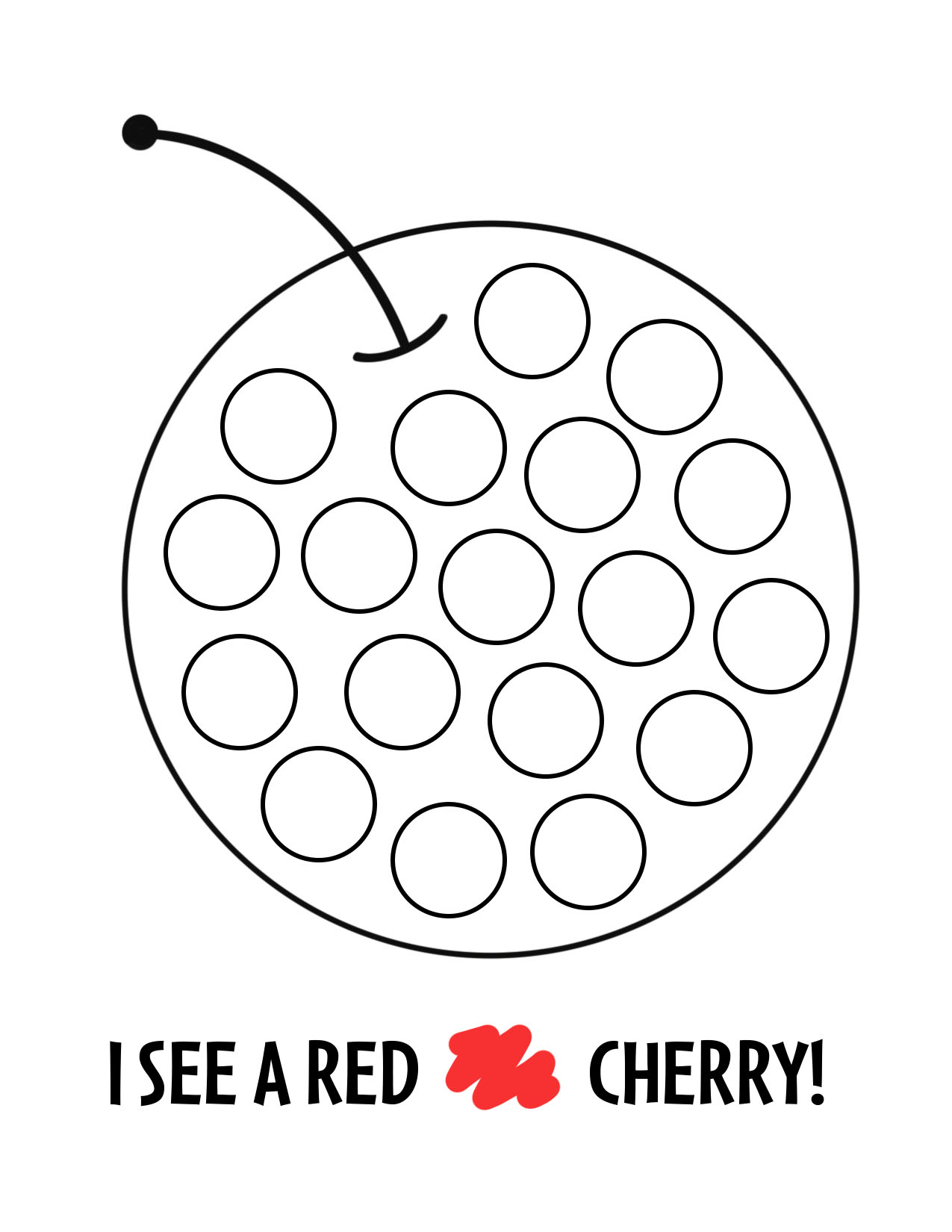 Red Color Activities and Worksheets for Preschool! ⋆ The Hollydog Blog