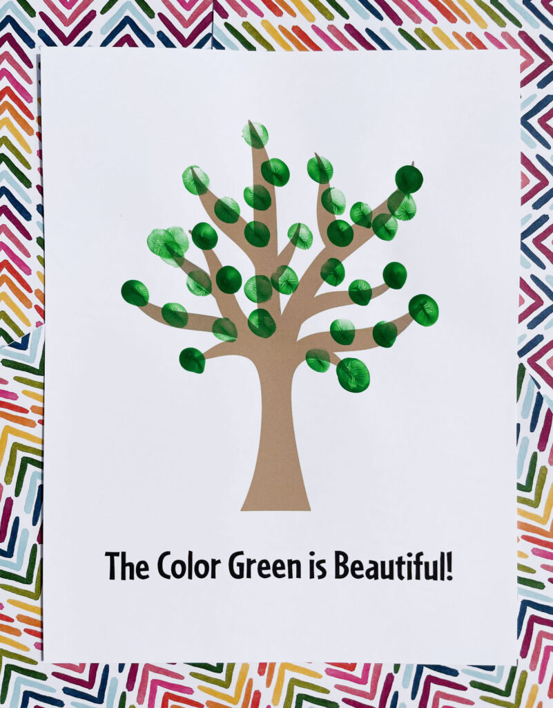 Green Color Activities and Worksheets for Preschool! ⋆ The Hollydog Blog