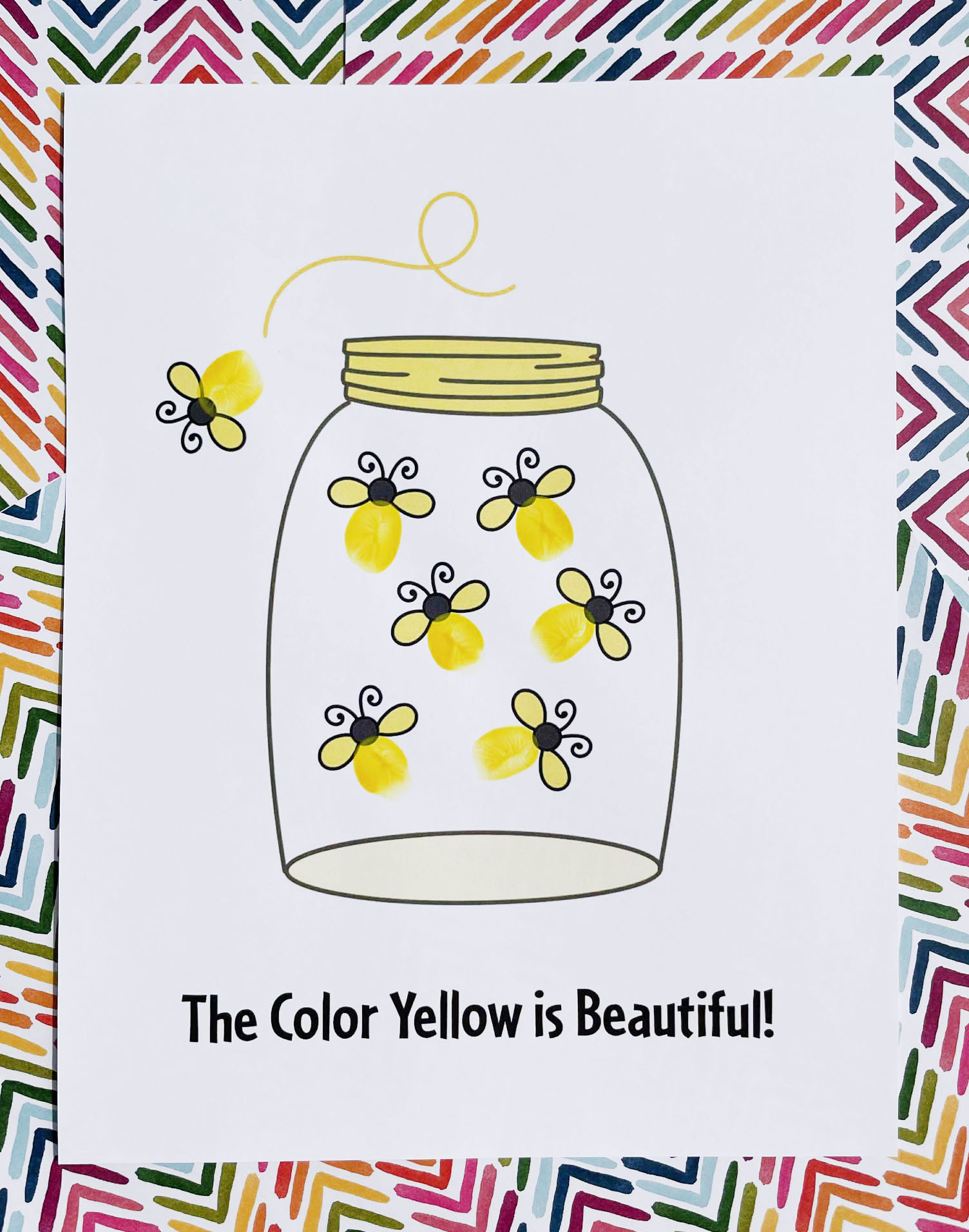 Yellow Color Activities and Worksheets for Preschool! ⋆ The Hollydog Blog