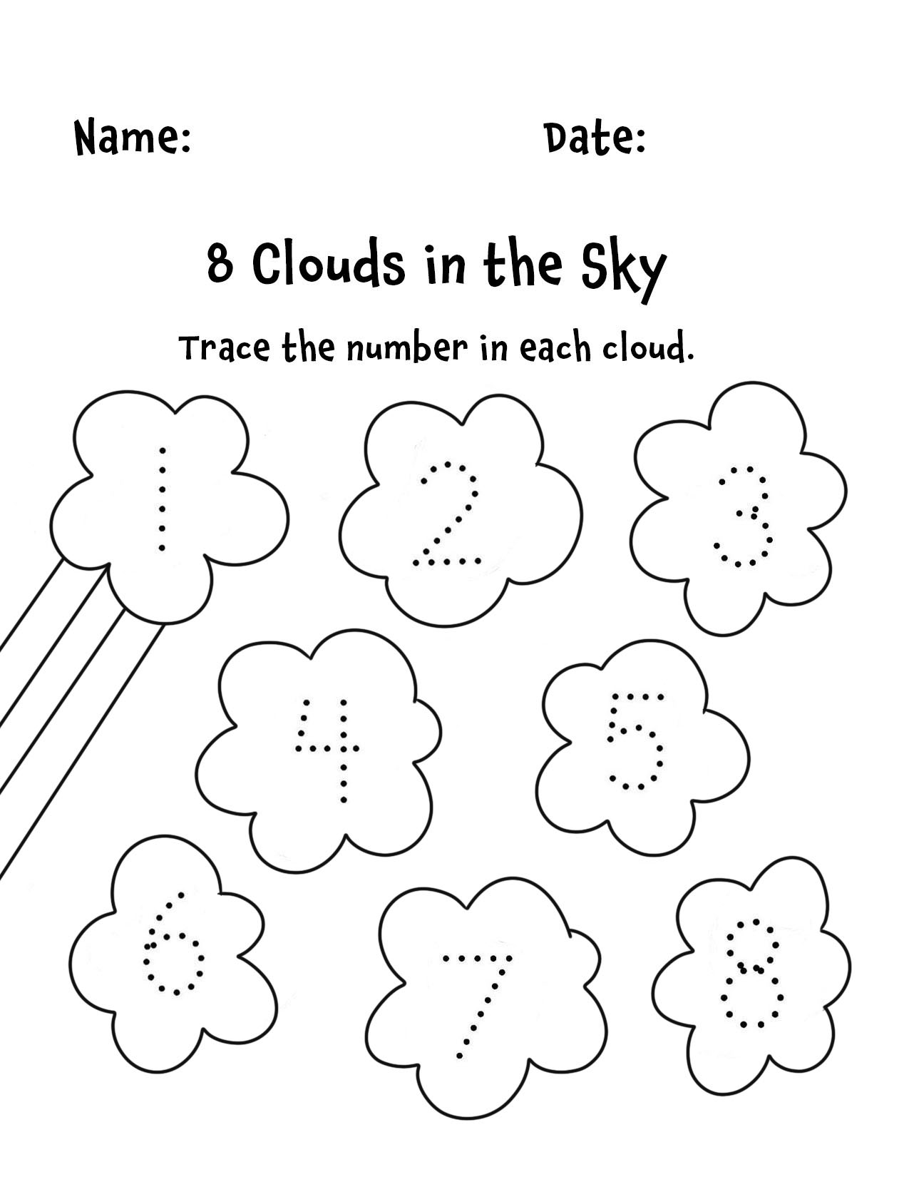 Free Rainbow Preschool Theme Worksheets & Activities! ⋆ The Hollydog Blog
