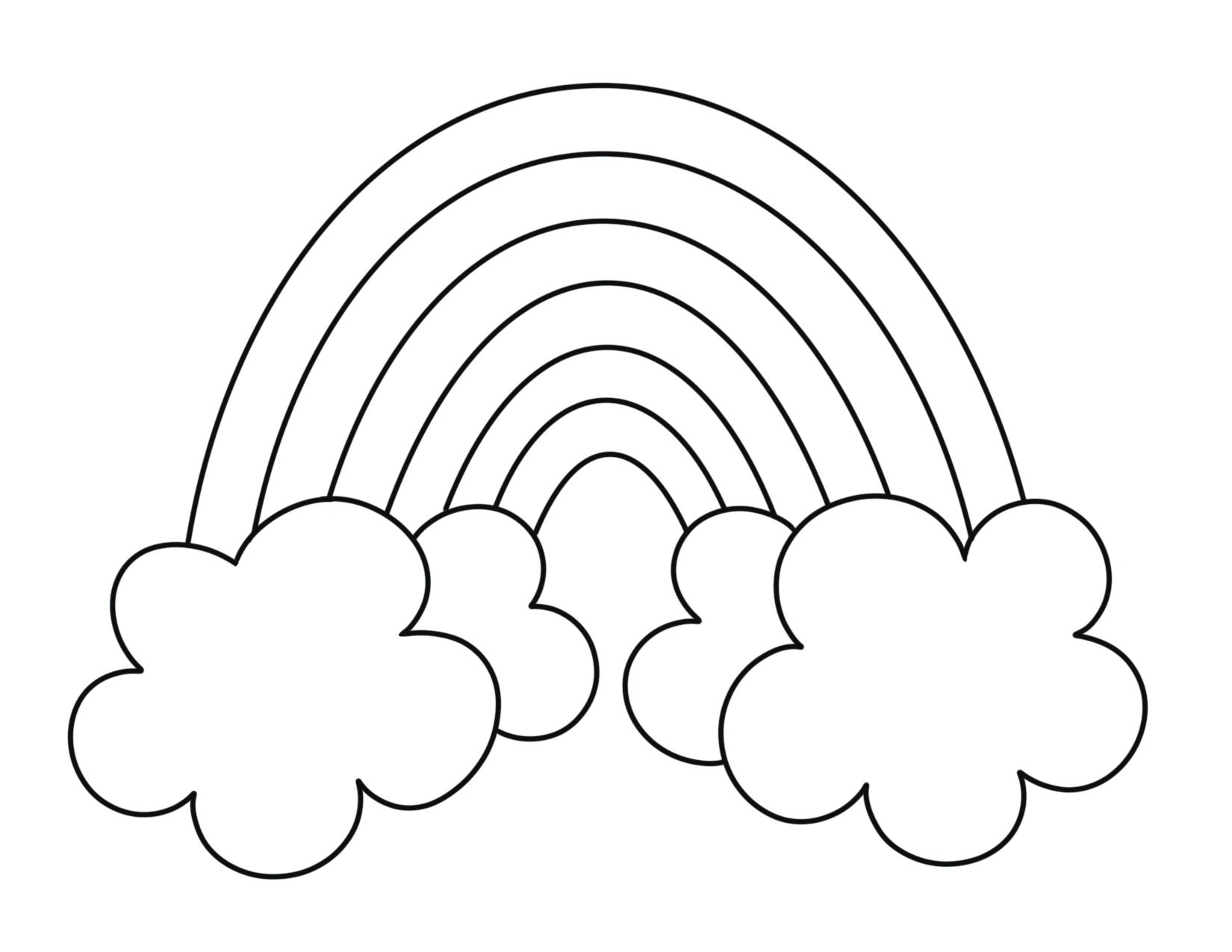 Free Rainbow Preschool Theme Worksheets & Activities! ⋆ The Hollydog Blog