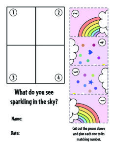 Free Rainbow Preschool Theme Worksheets & Activities! ⋆ The Hollydog Blog