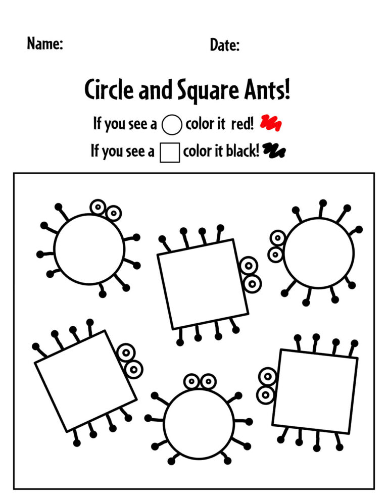 Free Picnic Theme Printables for Preschool! ⋆ The Hollydog Blog