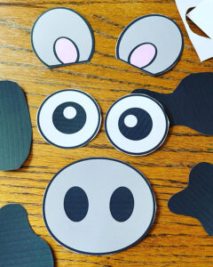 Farm Animal Crafts for Preschool! Free Printable 5-Pack! ⋆ The Hollydog ...