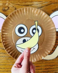 Free Printable Monkey Craft for Preschool! ⋆ The Hollydog Blog