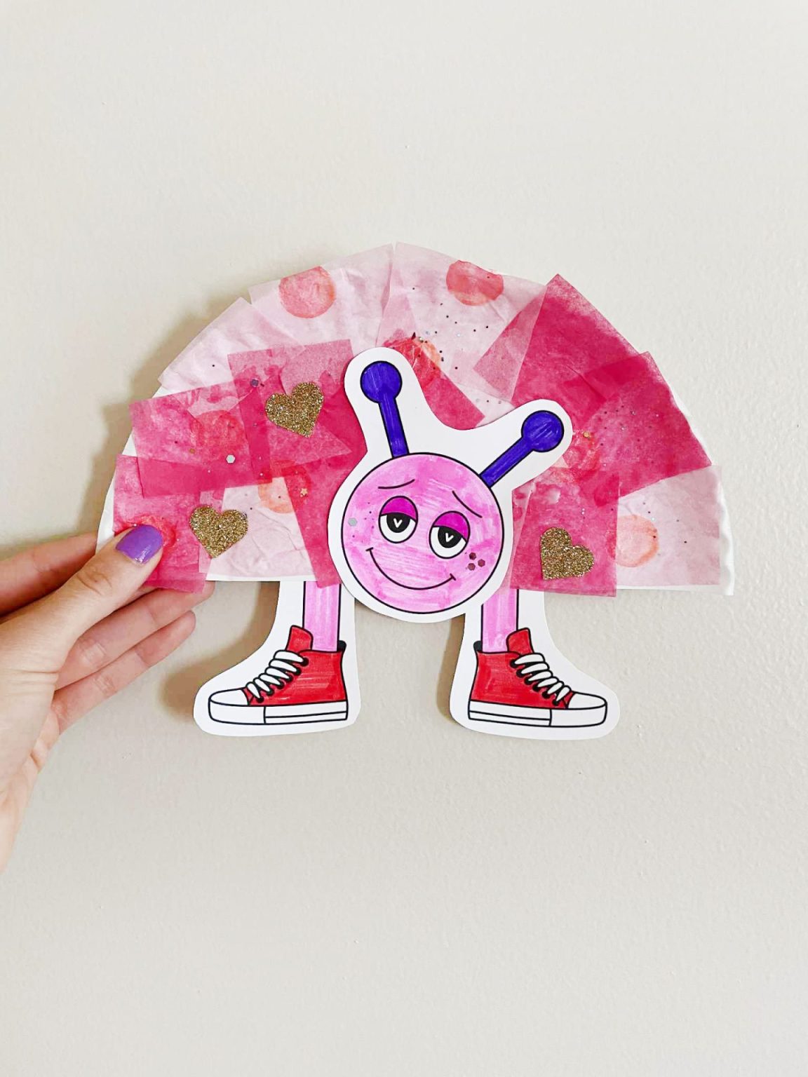 Cute Love Bug Craft for Preschool! ⋆ The Hollydog Blog