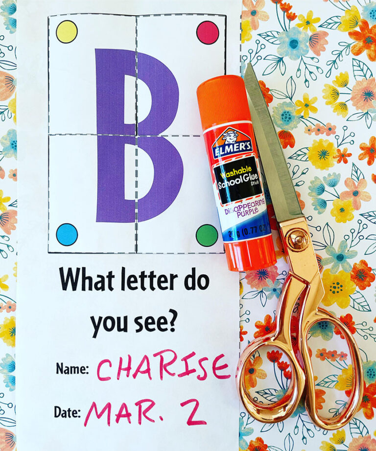 FREE Letter B Worksheets for Preschool! ⋆ The Hollydog Blog
