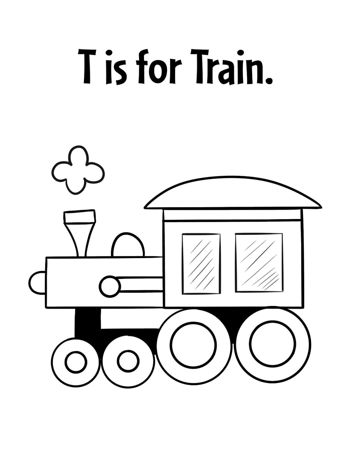 FREE Letter T Worksheets for Preschool ⋆ The Hollydog Blog