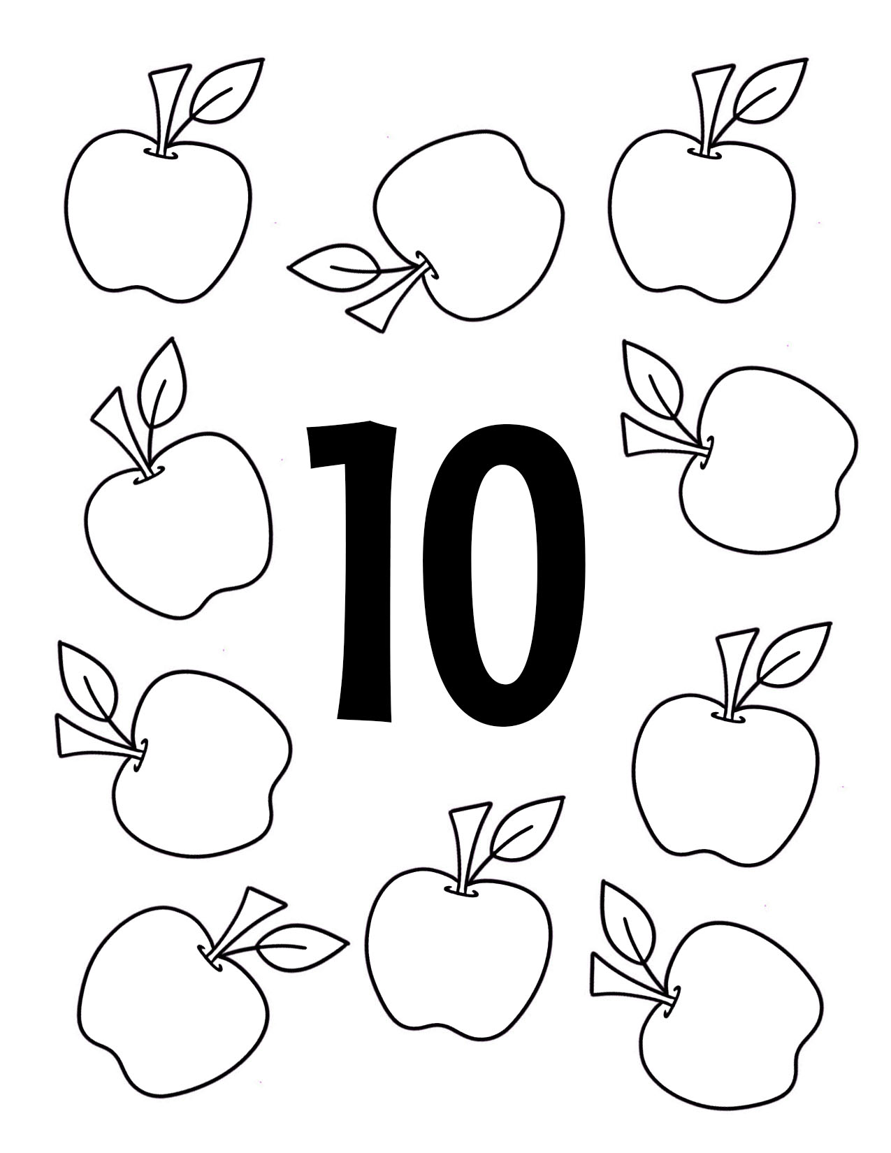 FREE Number 10 Worksheets For Preschool The Hollydog Blog FREE Number 10 Worksheets For Preschool The Hollydog Blog