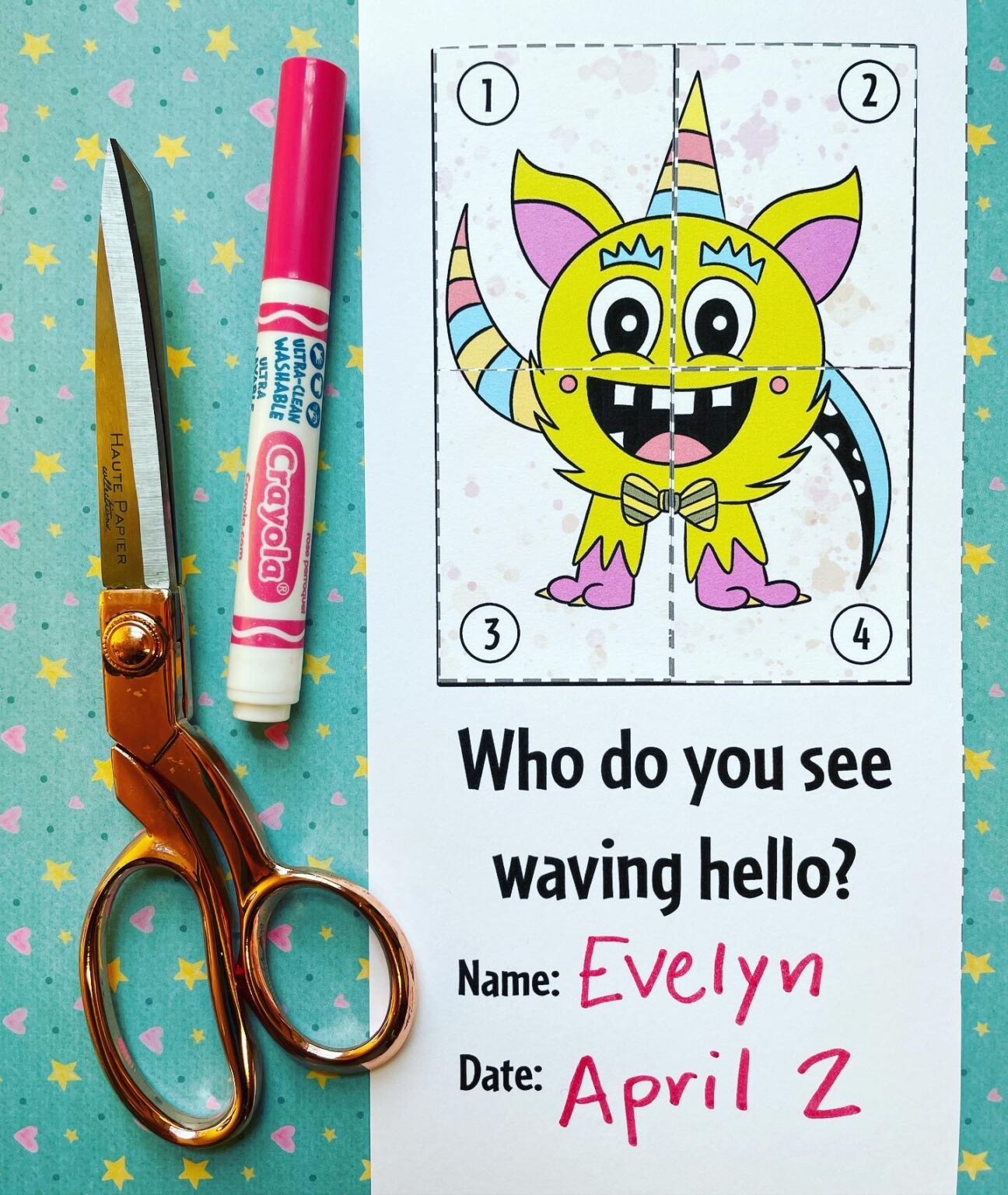 Free Printable Puzzles for Preschool! ⋆ The Hollydog Blog