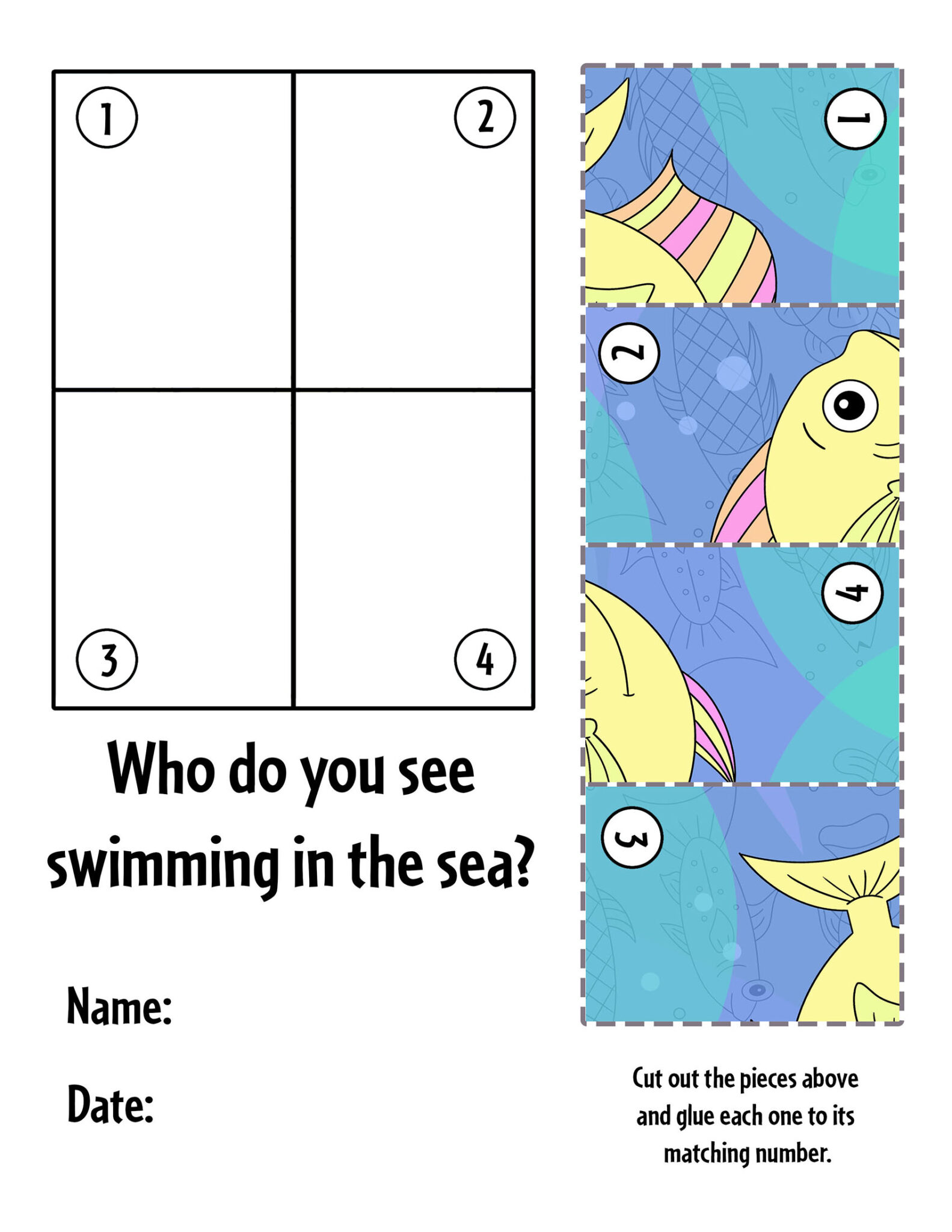 Free Printable Puzzles for Preschool! ⋆ The Hollydog Blog