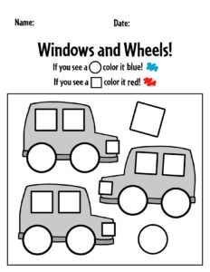 Free Printable Transportation Worksheets for Kids! ⋆ The Hollydog Blog