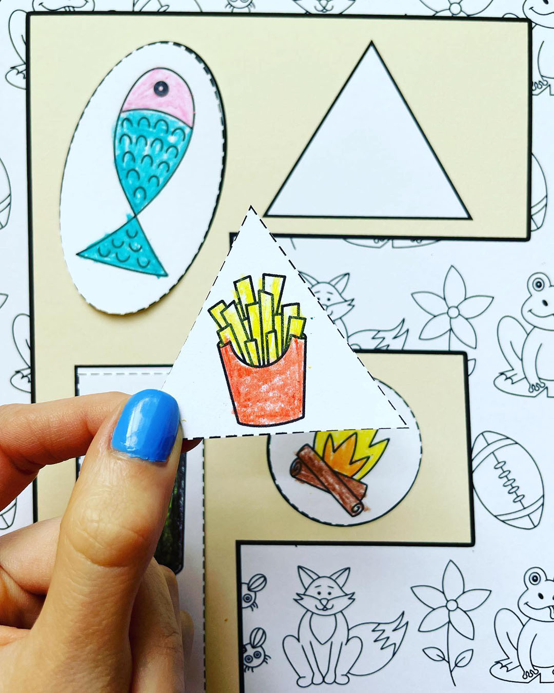 The Letter F Craft for Preschool! (with free printable templates) ⋆ The ...