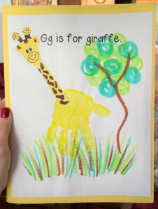 The Letter G Craft for Preschool! (with free printable templates) ⋆ The ...