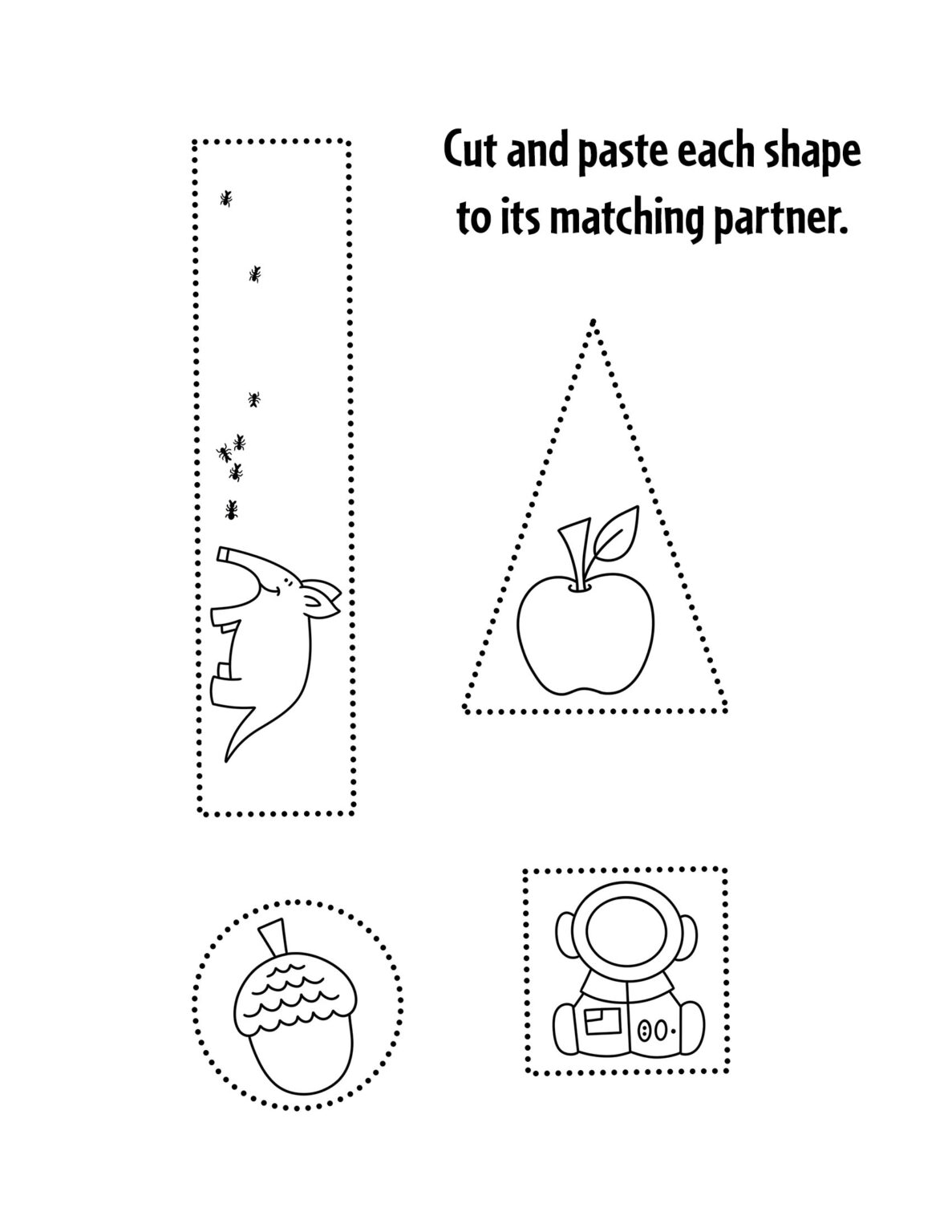 The Letter A Craft for Preschool! (with free printable templates!) ⋆ ...