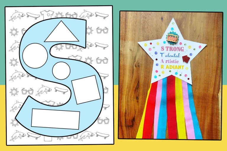 Printable Letter Crafts for Preschool ⋆ The Hollydog Blog