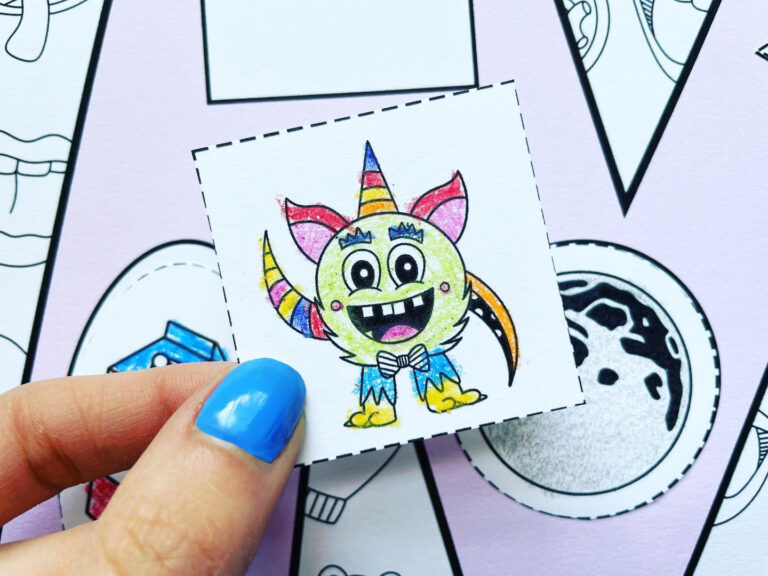 The Letter M Craft for Preschool! (with free printable templates) ⋆ The ...