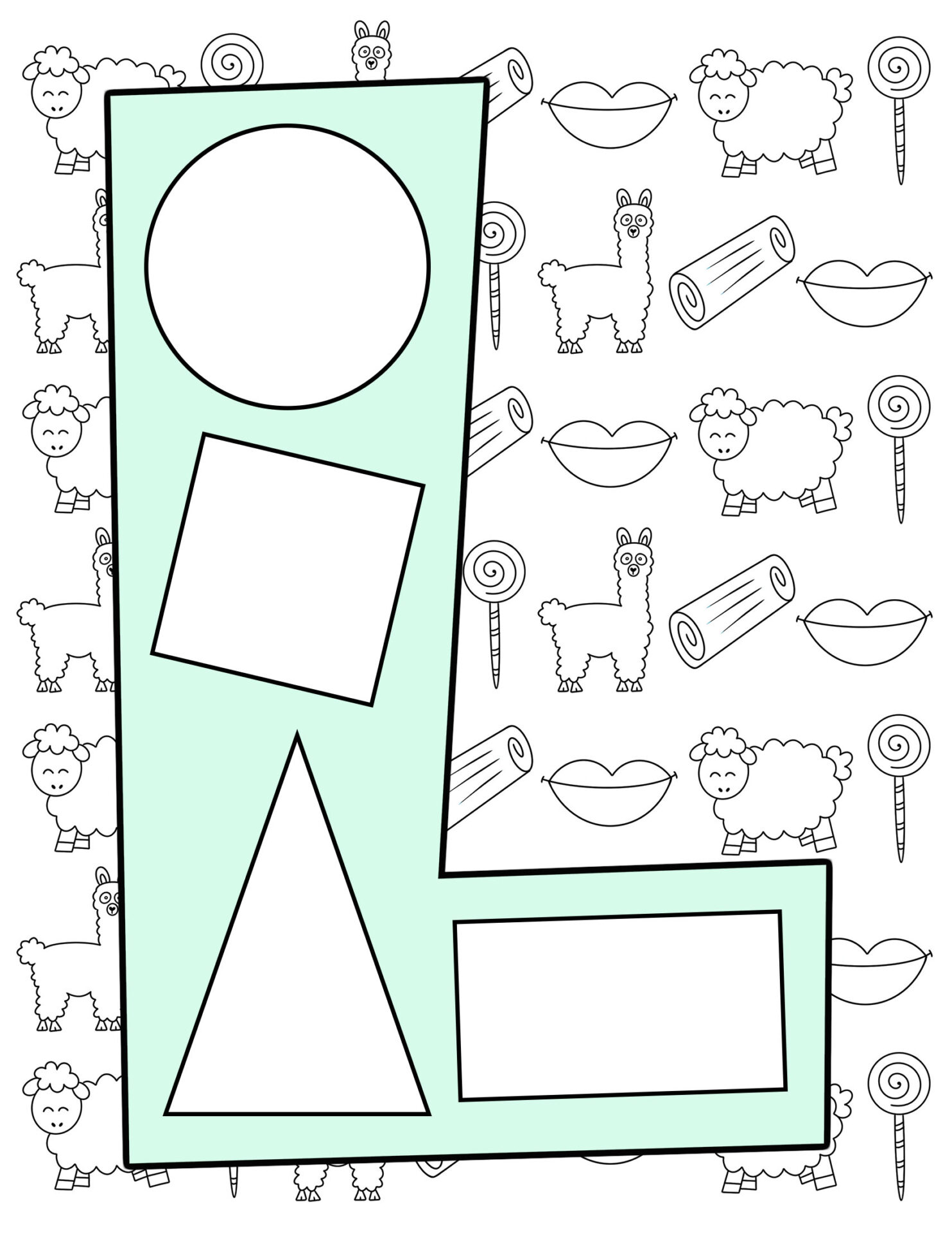 The Letter L Craft for Preschool! (with free printable cutouts) ⋆ The ...