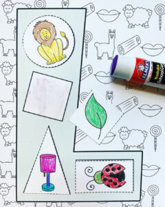 The Letter L Craft for Preschool! (with free printable cutouts) ⋆ The ...