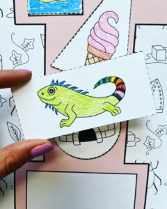 The Letter I Craft for Preschool! (with free printable cutouts) ⋆ The ...