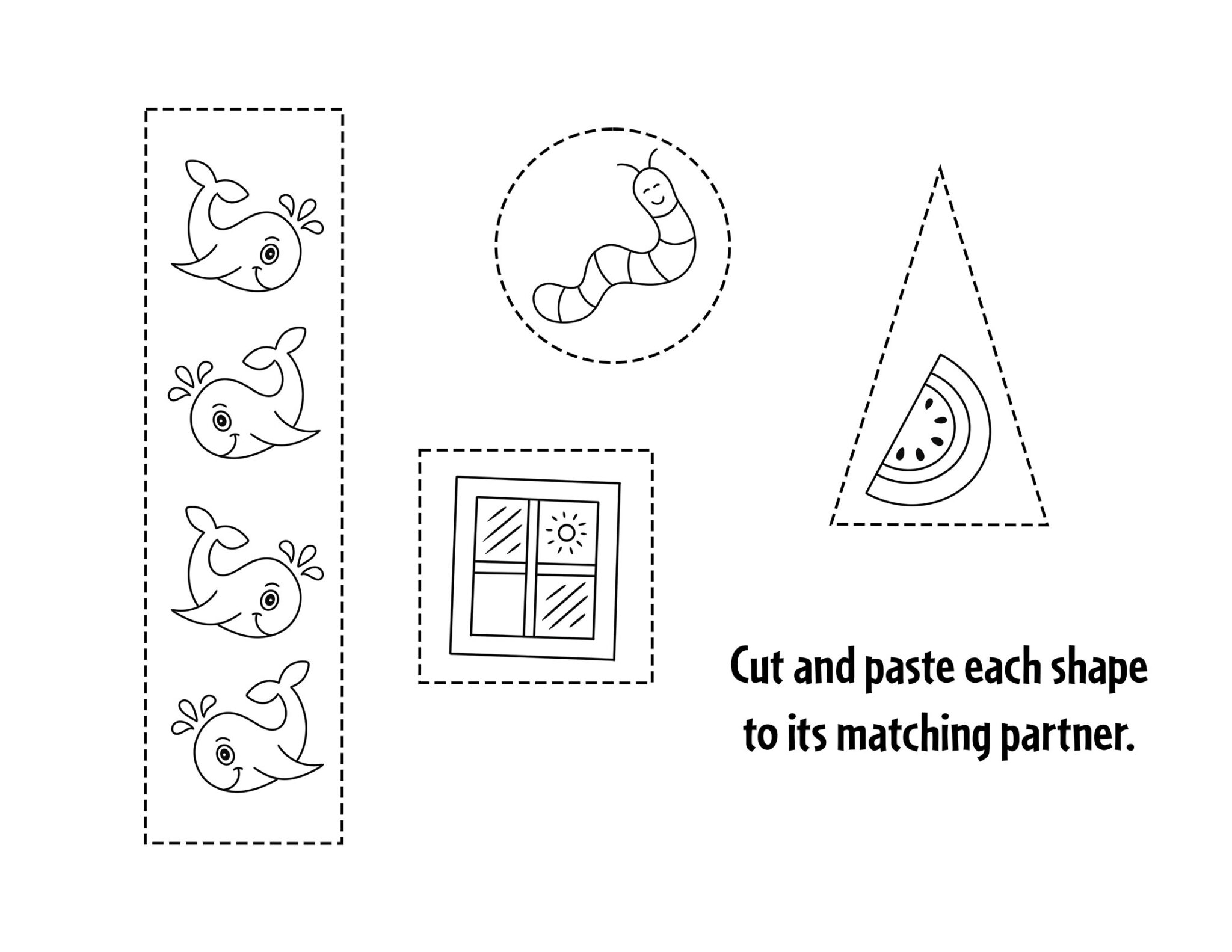 The Letter W Craft for Preschool! ⋆ The Hollydog Blog