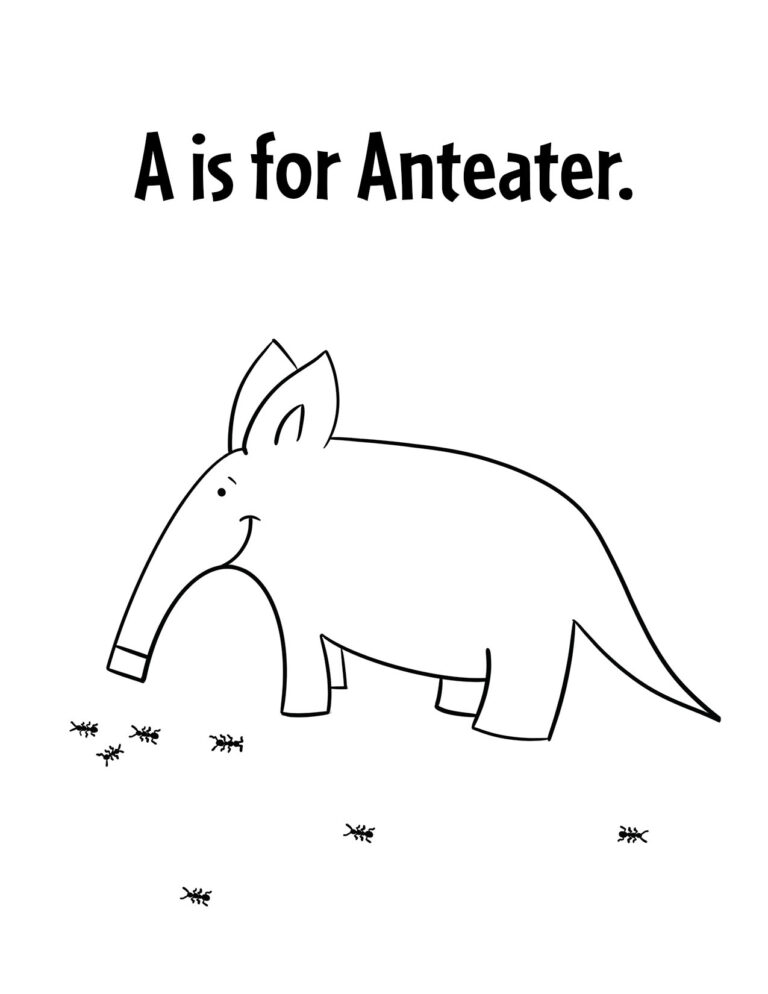 FREE Letter A Worksheets for Preschool ⋆ The Hollydog Blog