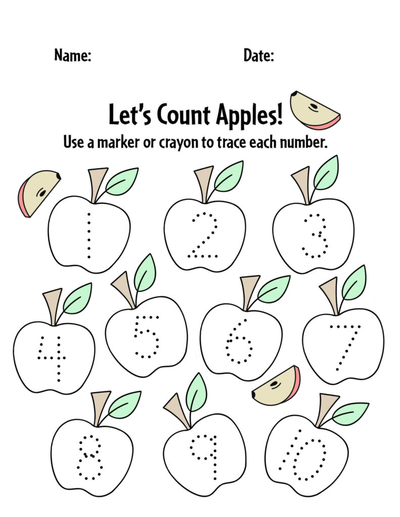 Free Apple Worksheets For Preschool The Hollydog Blog Free Apple Worksheets For Preschool The Hollydog Blog