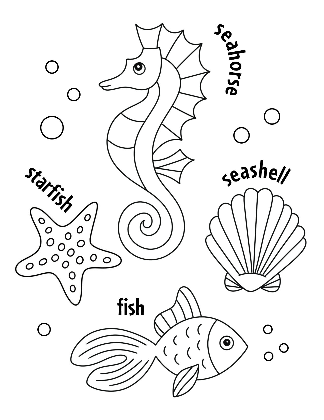 Ocean Theme Preschool Lesson Plan with Free Ocean Printables! ⋆ The ...