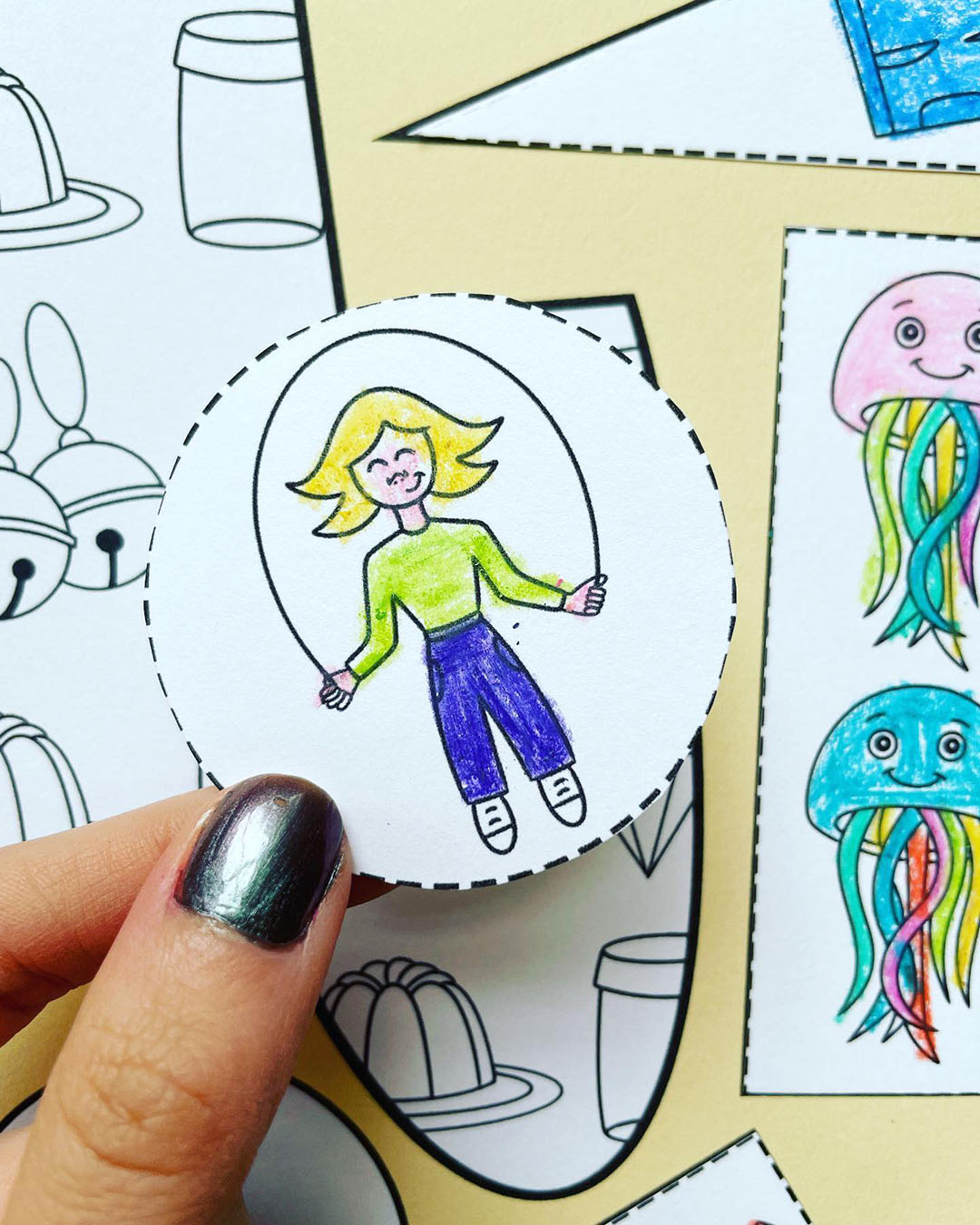 The Letter J Craft for Preschool! (with free printable cutouts) ⋆ The ...