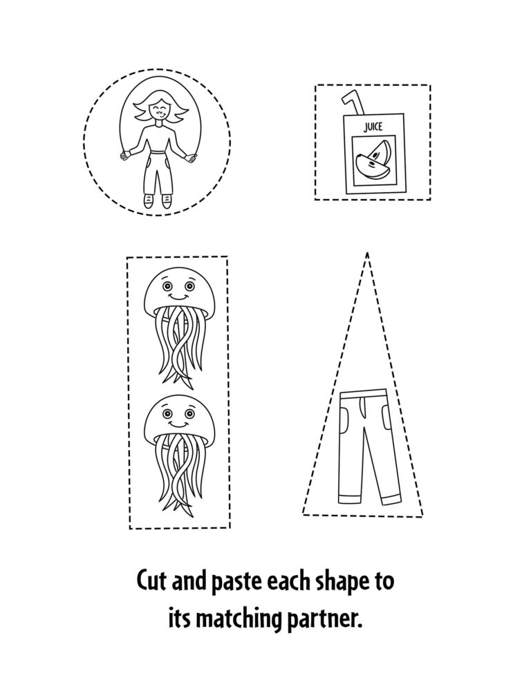 The Letter J Craft for Preschool! (with free printable cutouts) ⋆ The ...